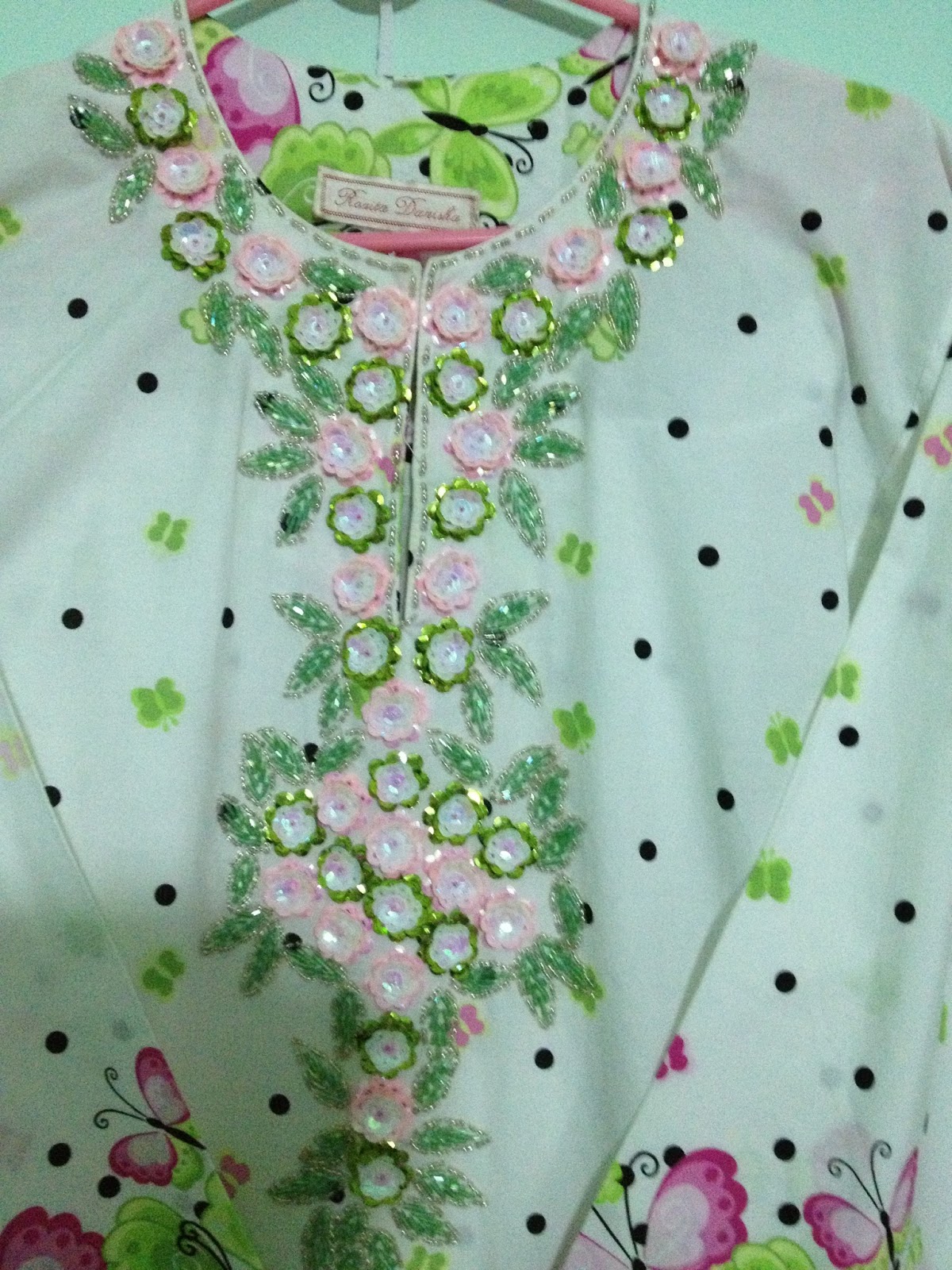 ANIDA Collection: Baju Kurung Pahang Manik (Kain Cotton)